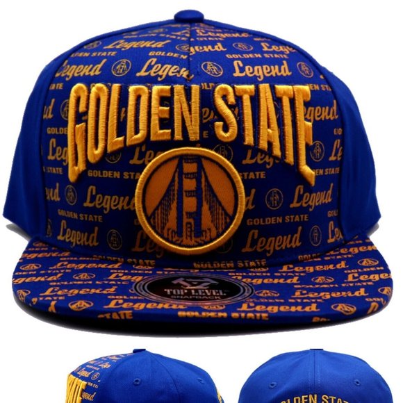 Top Level | Accessories | Golden State Top Level Legend Bridge Snapback ...